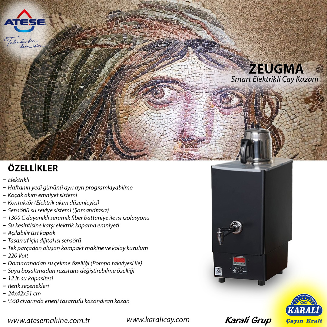 Atese Cauldron - Zeugma Smart Teapot