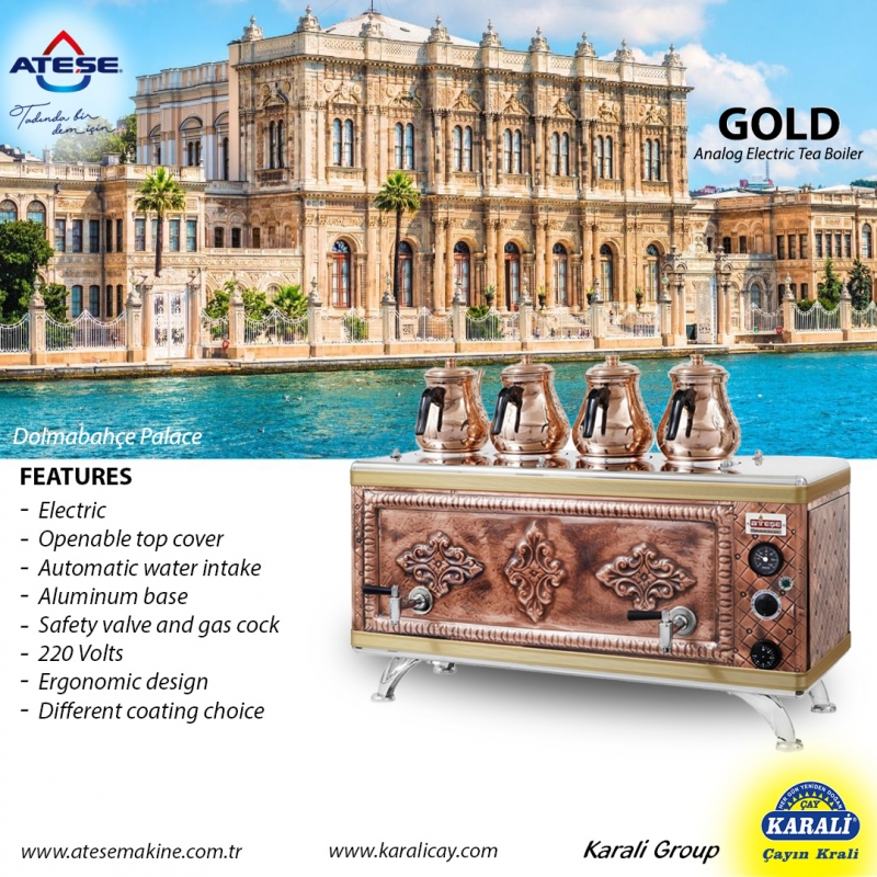 Atese Cauldron - 2rd Generation Electrical Tea Machines