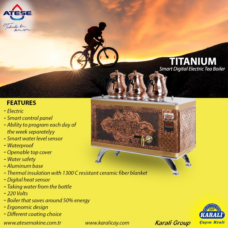 Atese Cauldron - 2rd Generation Electrical Tea Machines